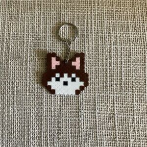 Accessories | Handmade Husky Perler Bead Keychains | Poshmark